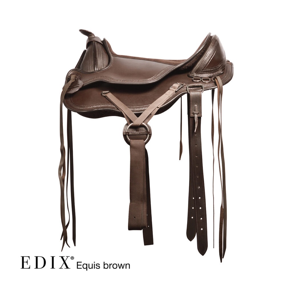 EDIX Equis treeless western saddle - EDIX Saddles