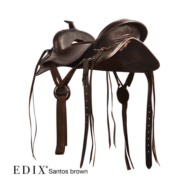 EDIX Santos treeless western saddle - EDIX Saddles