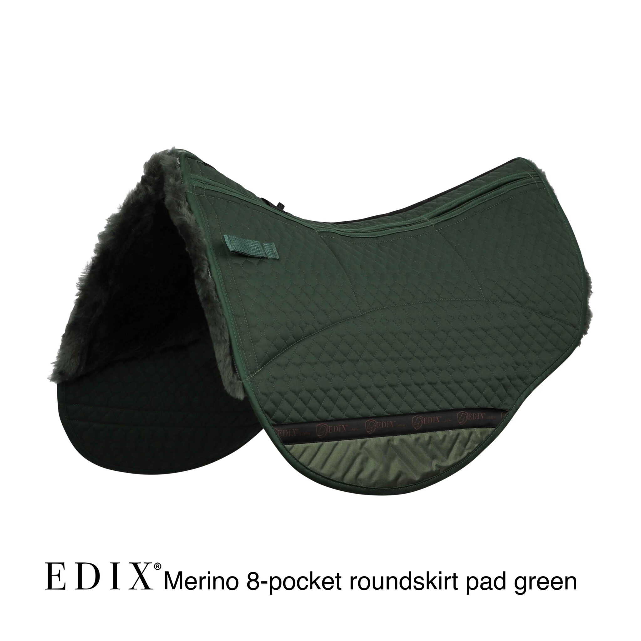 EDIX WN 8-pocket Merino roundskirt pad - EDIX Saddles