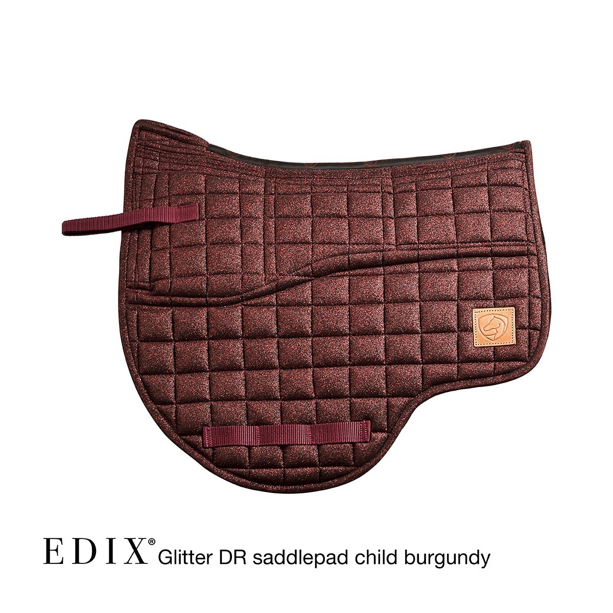 EDIX Glitter DR saddle pad child - EDIX Saddles