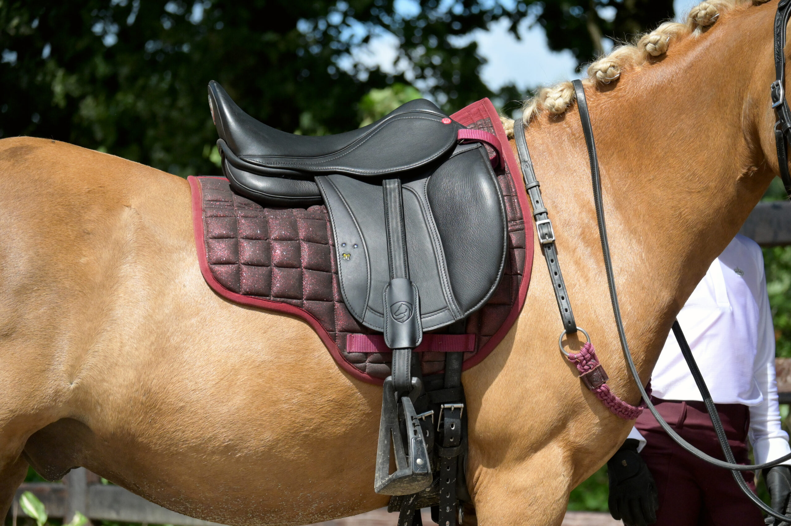 EDIX Tudor Child soft tree dressuur zadel - EDIX Saddles