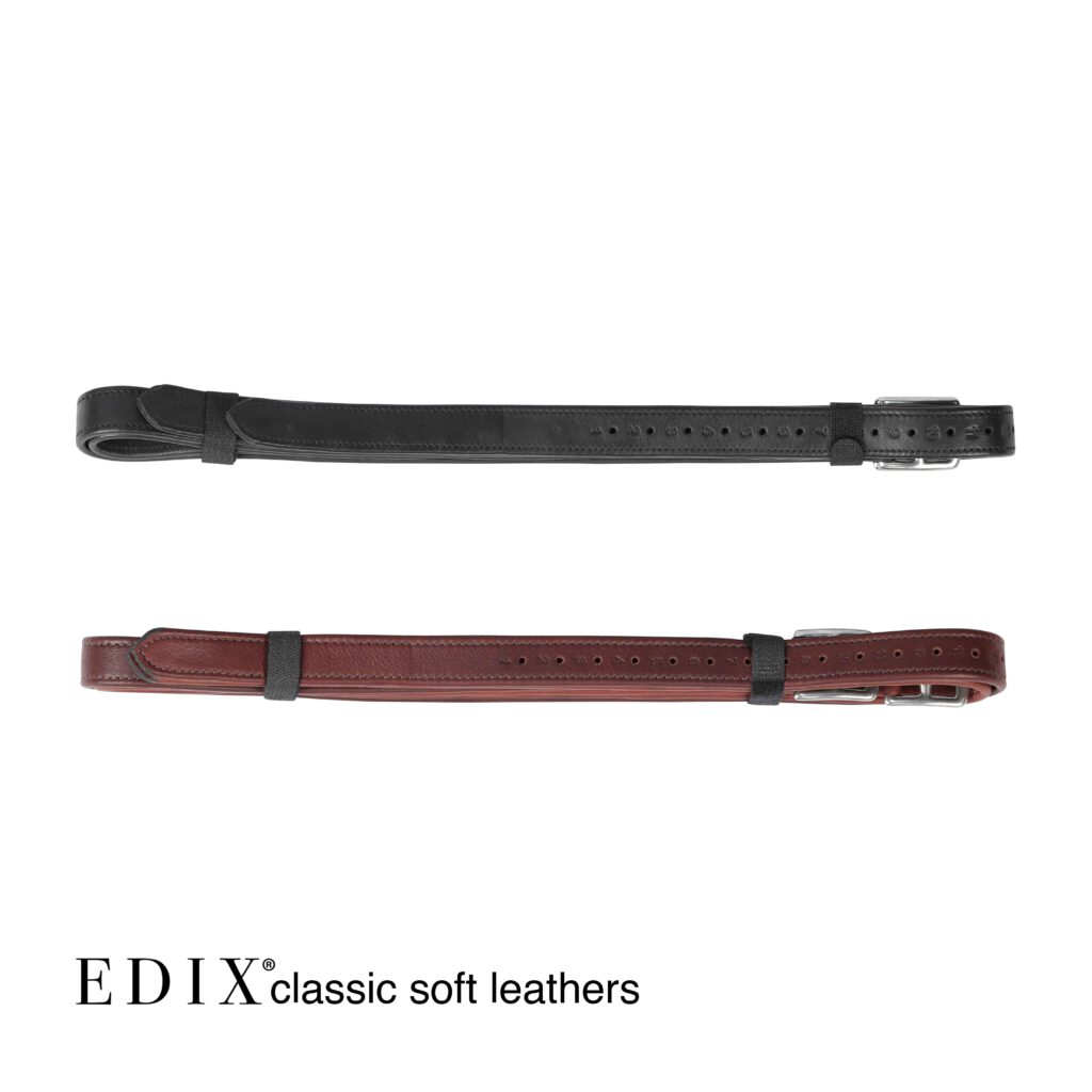 EDIX classic double stirrupleathers of soft leather - EDIX Saddles