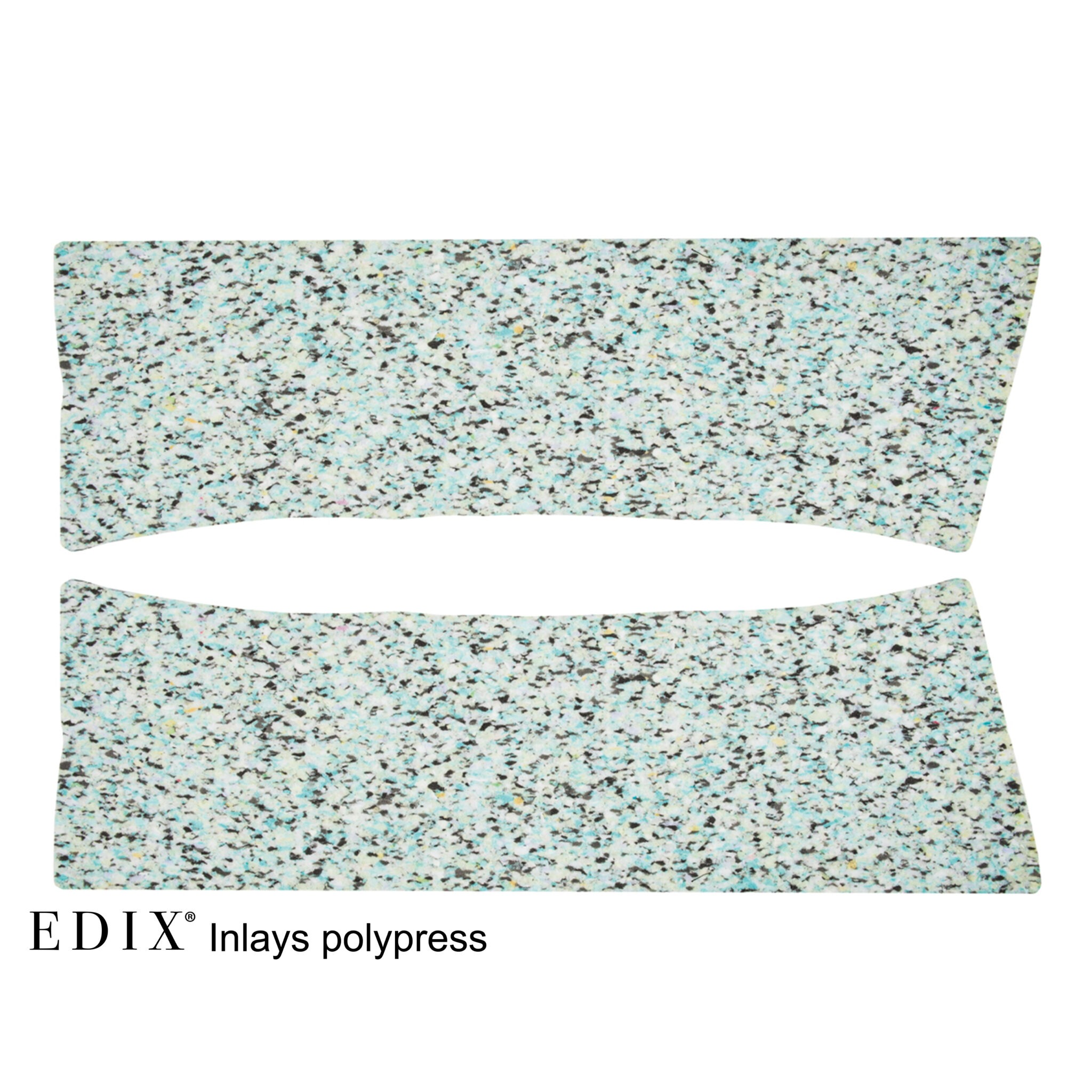 EDIX set of inlays 2-piece polypress - EDIX Saddles