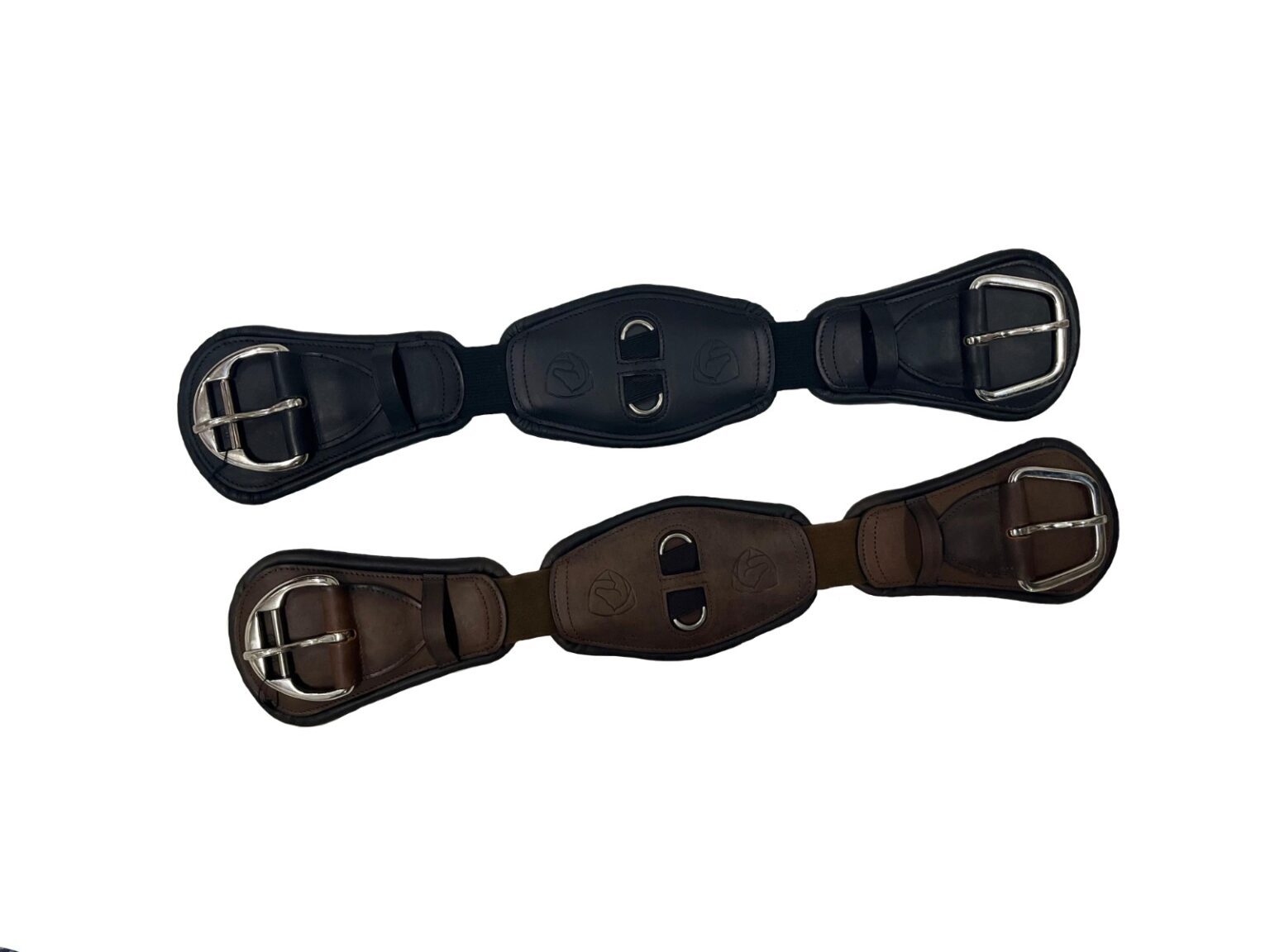 EDIX anatomical 3-part leather western girth - EDIX Saddles