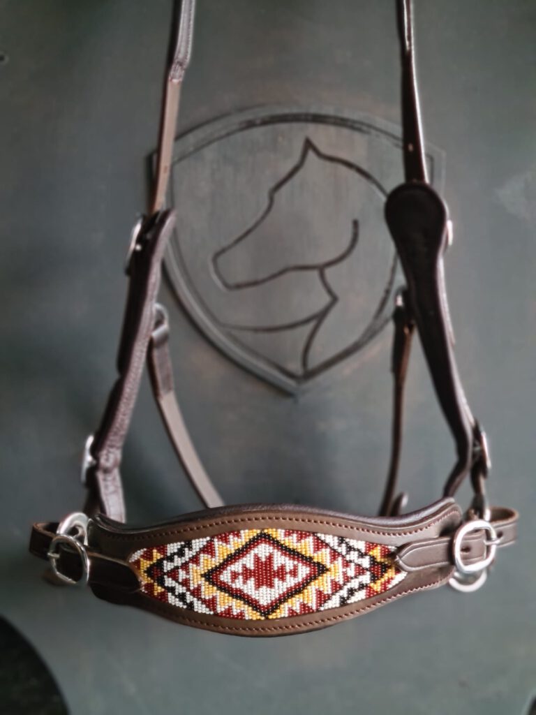 EDIX ED4 Hackamore hoofdstel, model Brightstar - EDIX Saddles