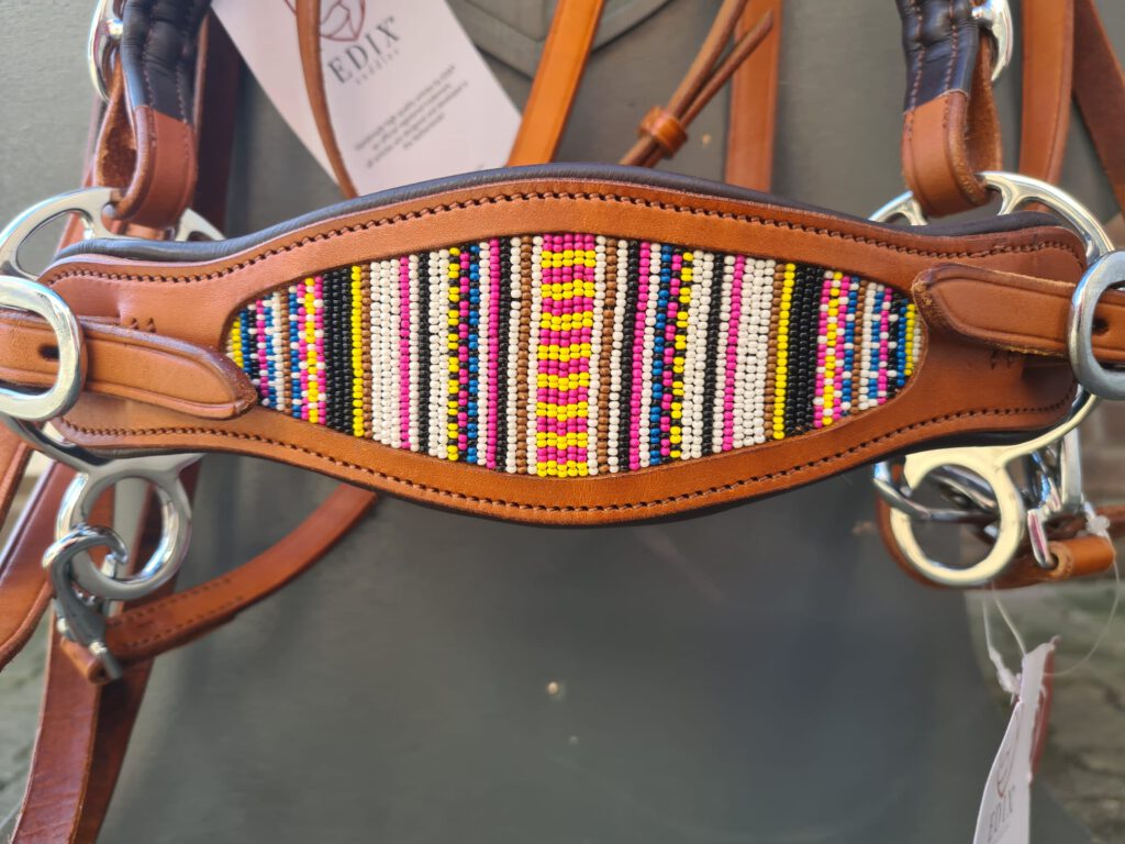 EDIX ED4 Hackamore hoofdstel, model Brightstar - EDIX Saddles