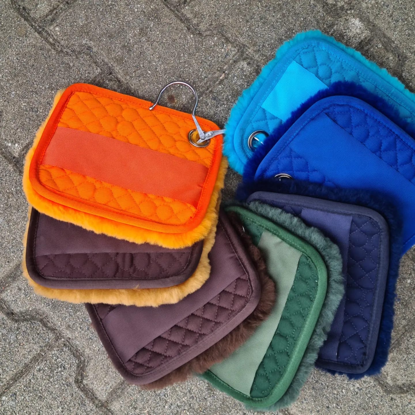 EDIX DR 8-pocket merino pad - EDIX Saddles