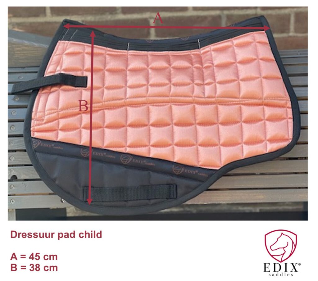 EDIX Metallic GP saddlepad child - EDIX Saddles