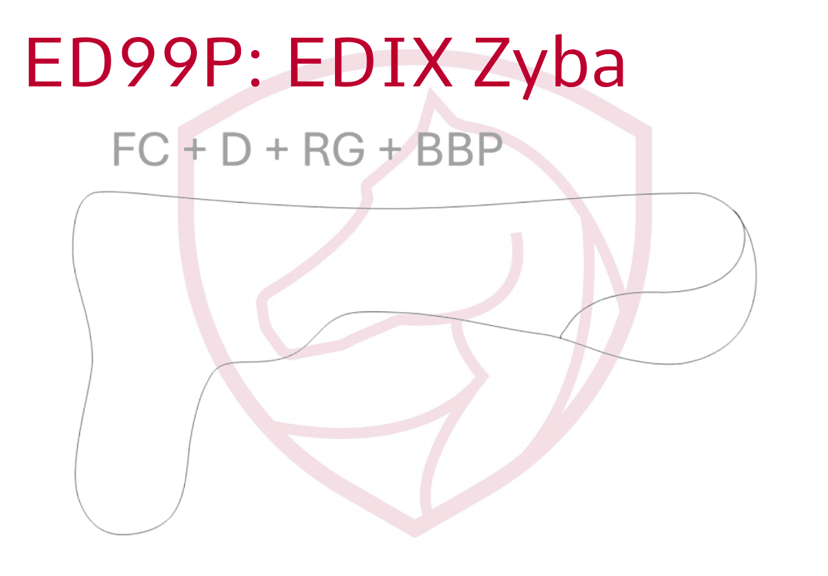EDIX Zyba flexibel dressuurzadel - EDIX Saddles