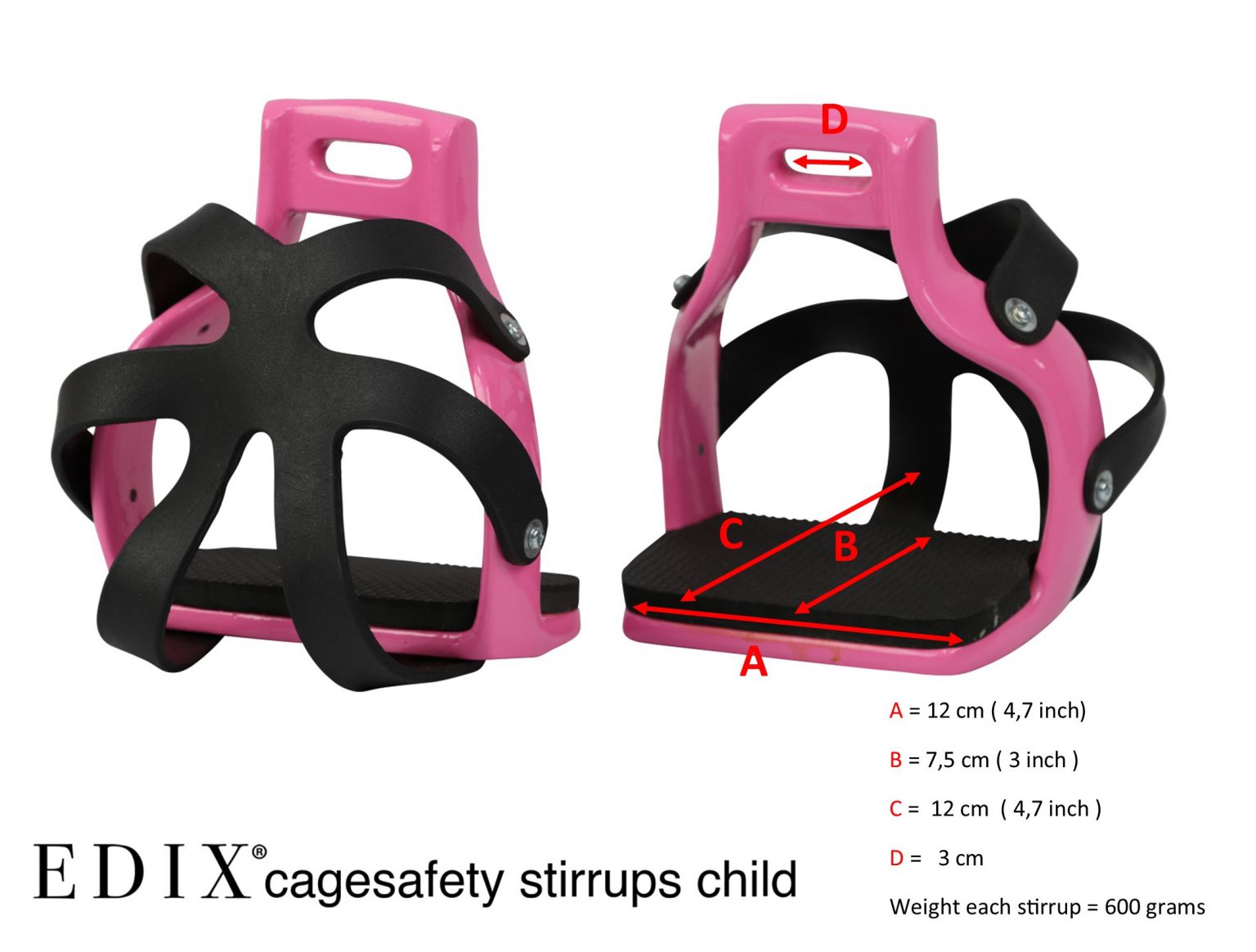 EDIX children basket stirrups - EDIX Saddles